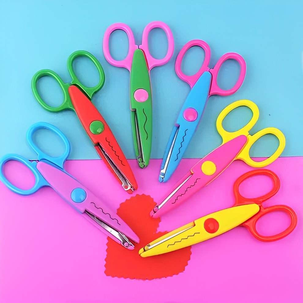 Kids Safe Decorative Paper Craft Scissors – Zig Zag Design – Wholesale City