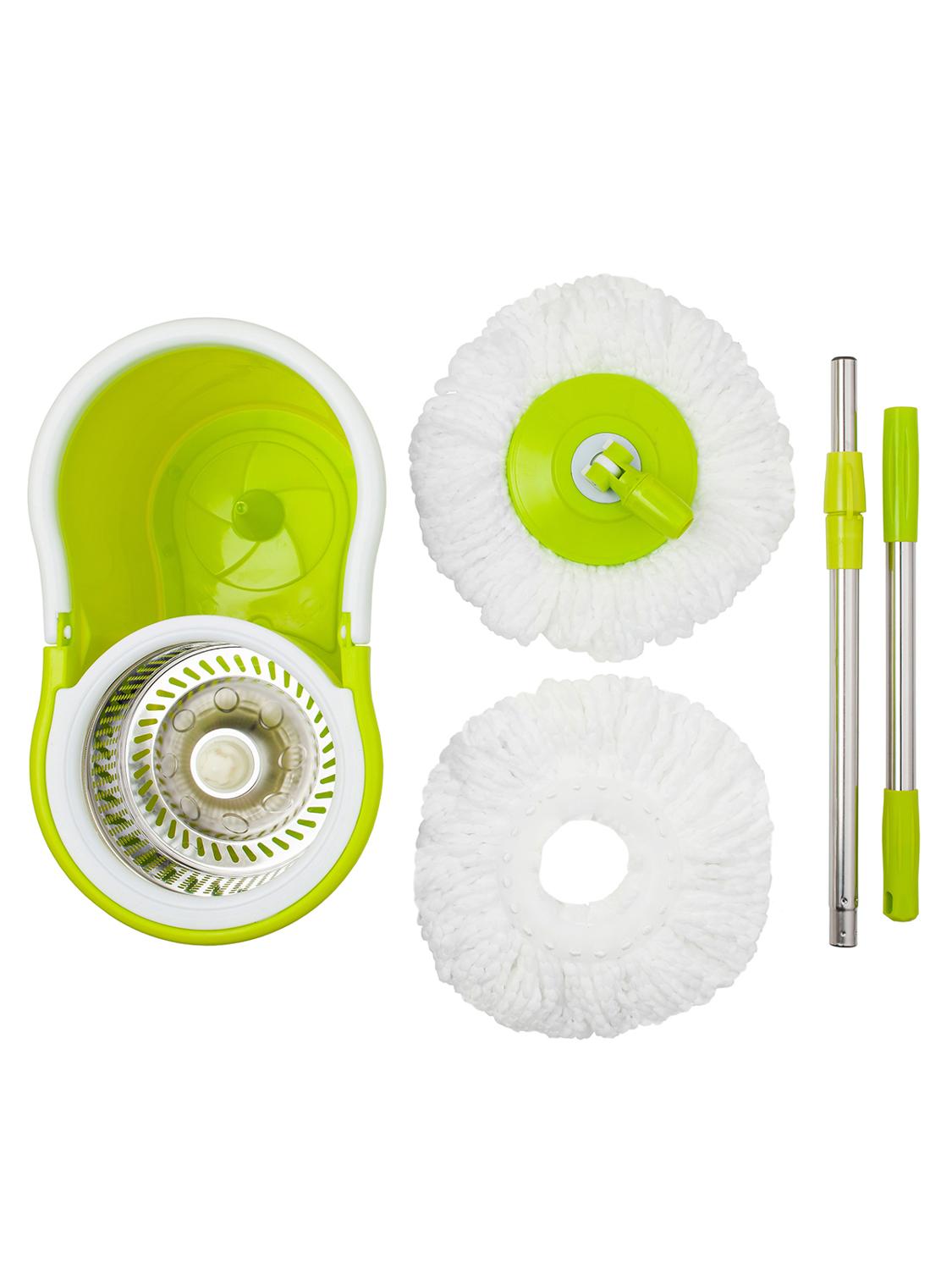 Telescopic Mop, Bucket With Centrifuge Floor With Spin Bucket For Home ...